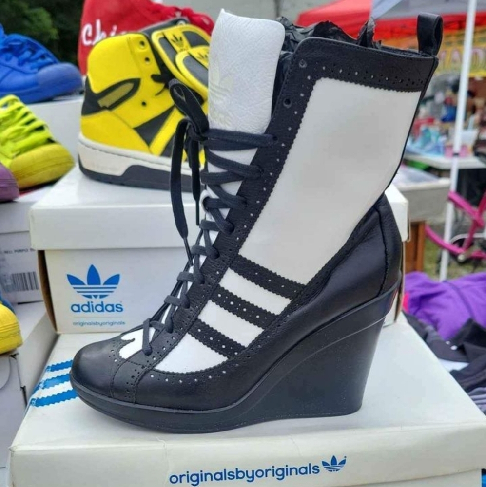 Rare Vintage Jeremy Scott Adidas Boots - Gem